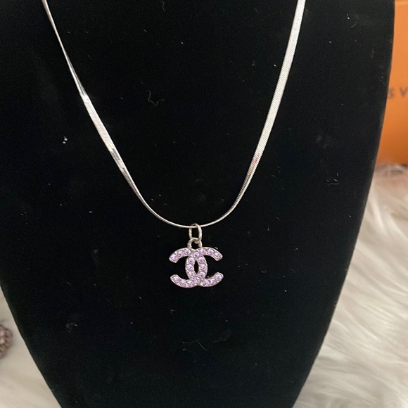 CHANEL | Jewelry | Authentic Chanel Double Cc Pendent Upcycled Product ...
